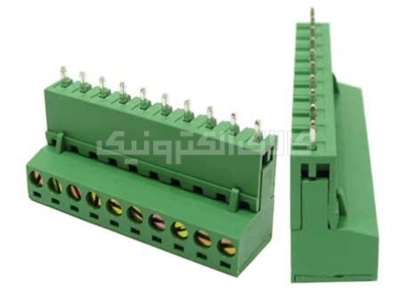 کالای الکترونیک | ترمینال فونیکس صاف 10 پین | فاصله پایه KEFA| 5.08